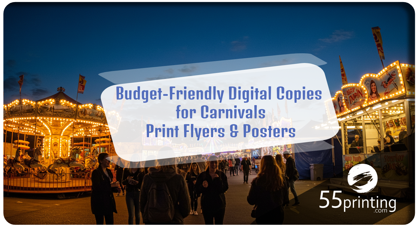 Budget-Friendly Digital Copies for Carnivals - Print Flyers & Posters