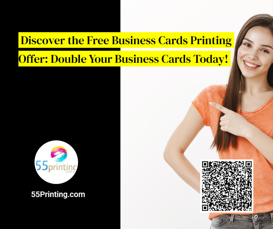Discover the Free Business Cards Printing Offer: Double Your Business ...