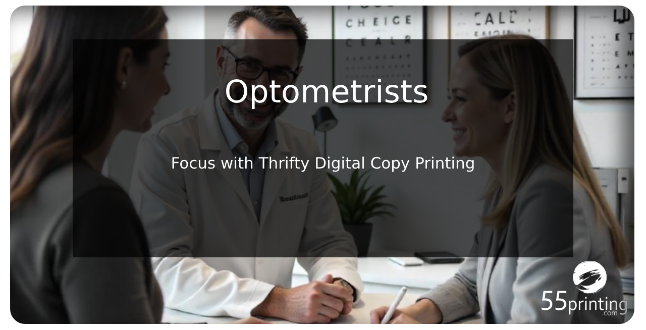 Optometrists: Focus with Thrifty Digital Copy Printing