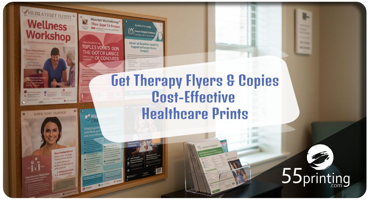 Get Therapy Flyers & Copies - Cost-Effective Healthcare Prints