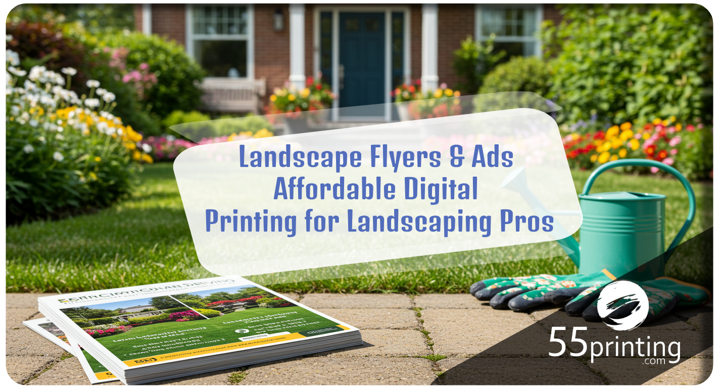 Landscape Flyers & Ads - Affordable Digital Printing for Landscaping Pros