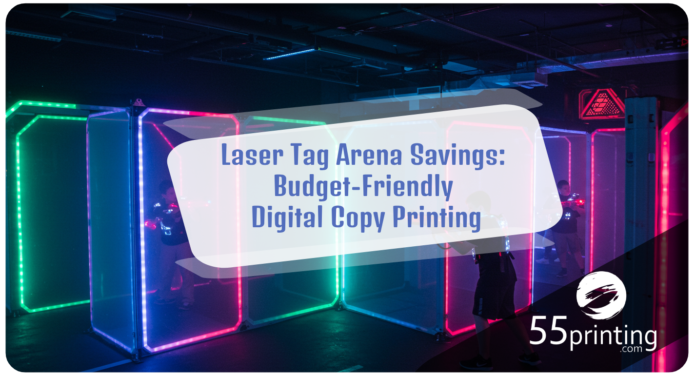 Laser Tag Arena Savings: Budget-Friendly Digital Copy Printing
