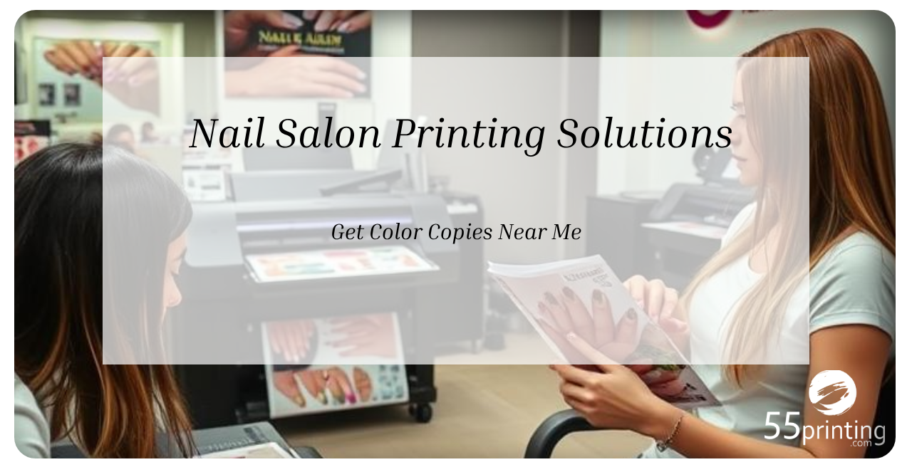 Get Color Copies Near Me - Nail Salon Printing Solutions