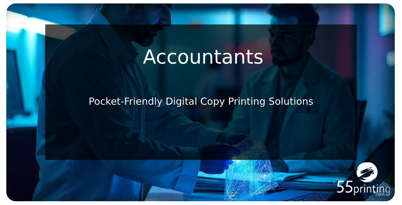 Accountants - Pocket-Friendly Digital Copy Printing Solutions