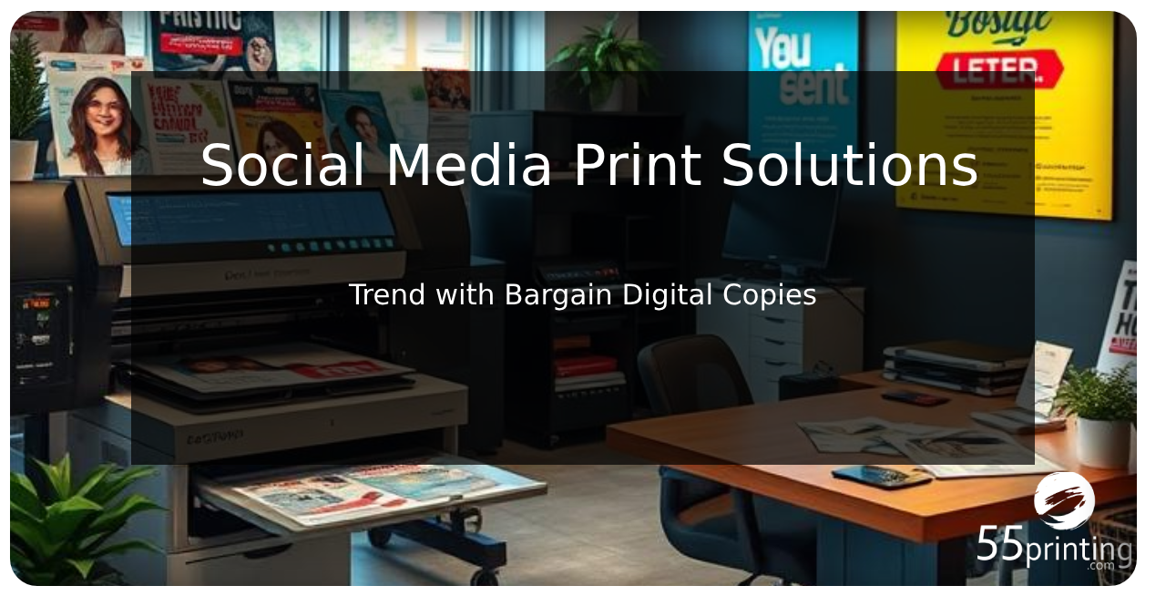 Trend with Bargain Digital Copies - Social Media Print Solutions