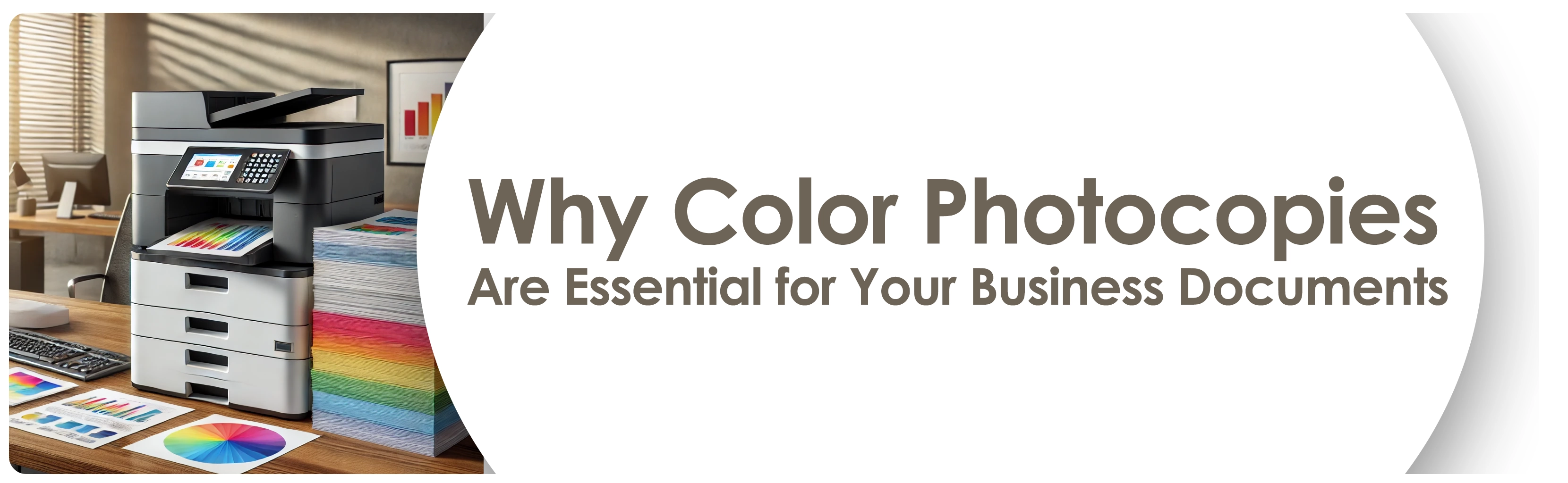 Why Color Photocopies Are Essential for Your Business Documents