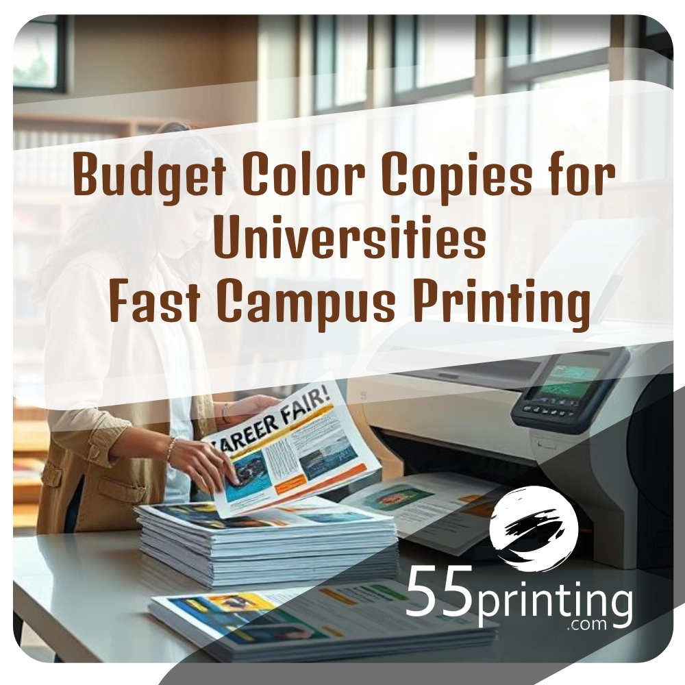 Budget Color Copies for Universities - Fast Campus Printing