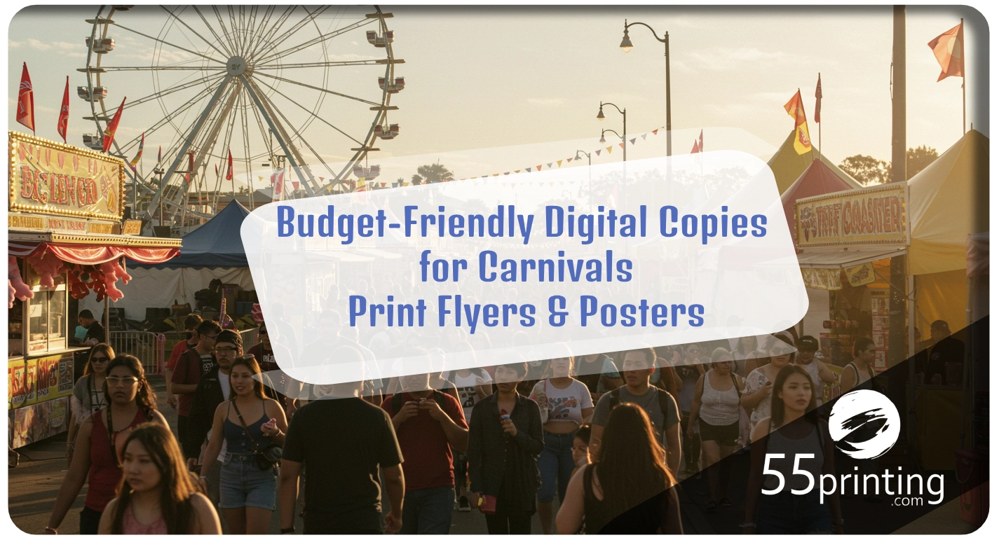 Budget-Friendly Digital Copies for Carnivals - Print Flyers & Posters