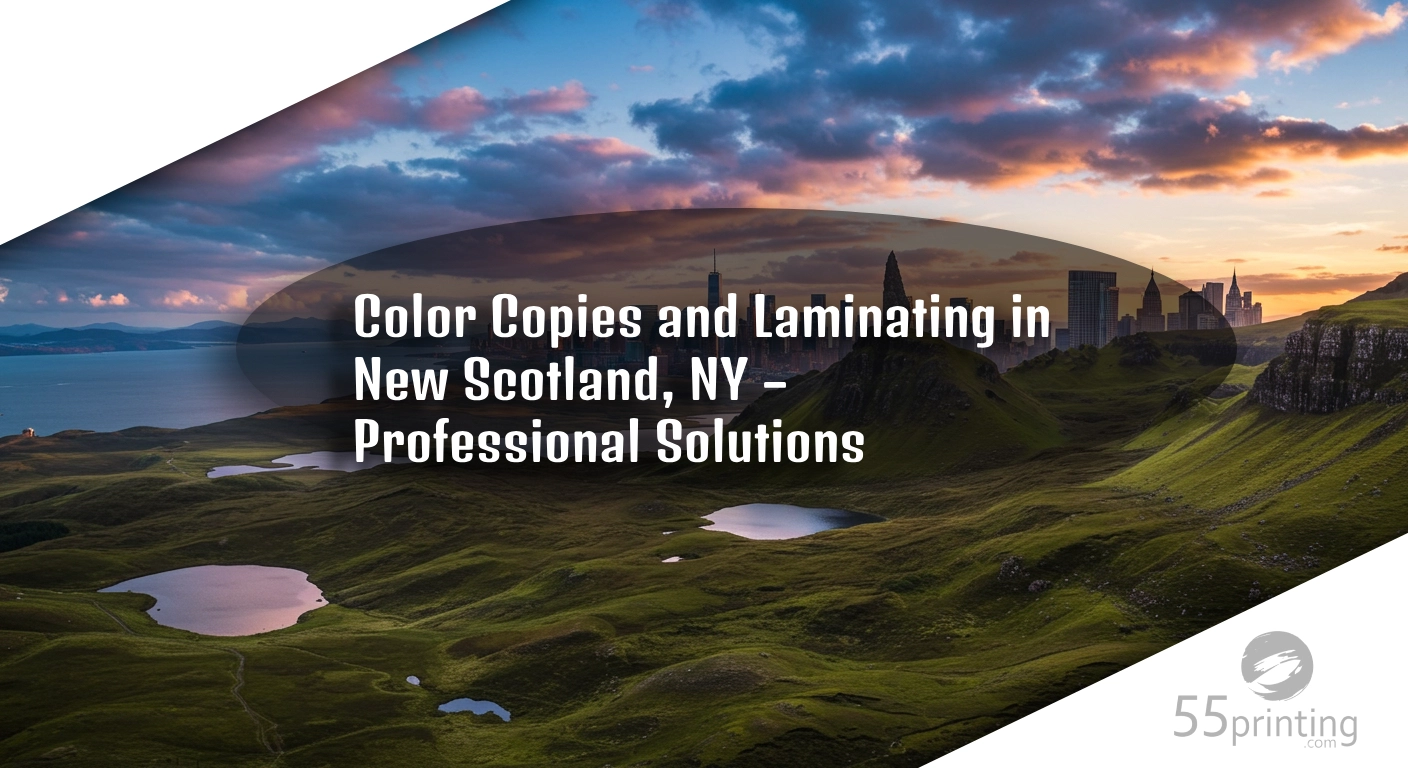 Color Copies and Laminating in New Scotland, NY – Professional Solutions