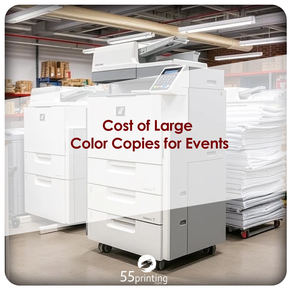 Cost of Large Color Copies for Events | Affordable Printing Solutions