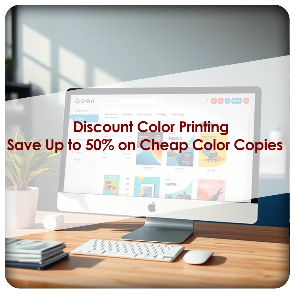 Discount Color Printing: Save Up to 50% on Cheap Color Copies