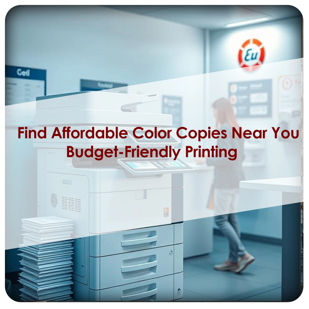 Find Affordable Color Copies Near You | Budget-Friendly Printing