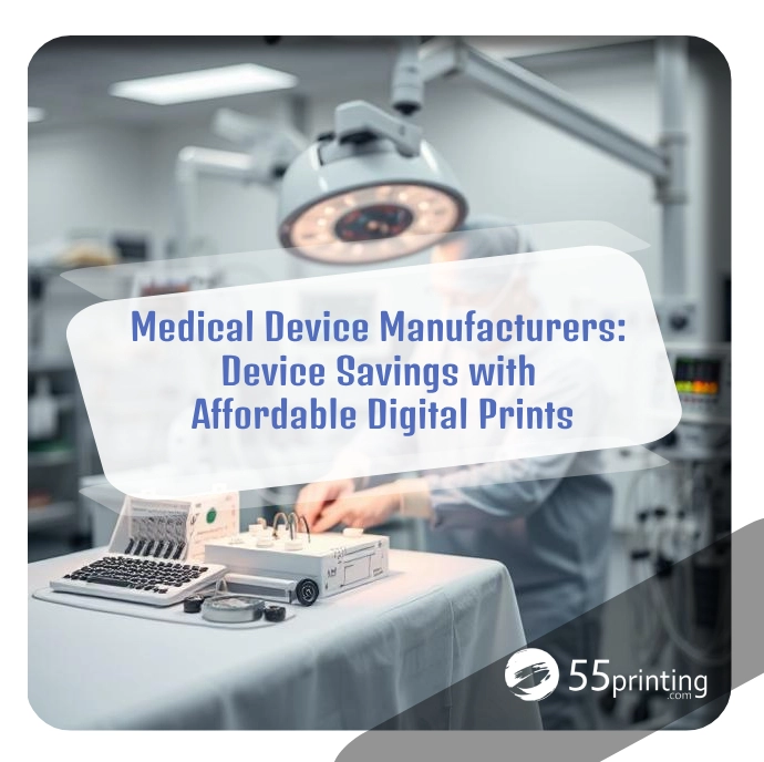 Medical Device Manufacturers: Device Savings with Affordable Digital Prints