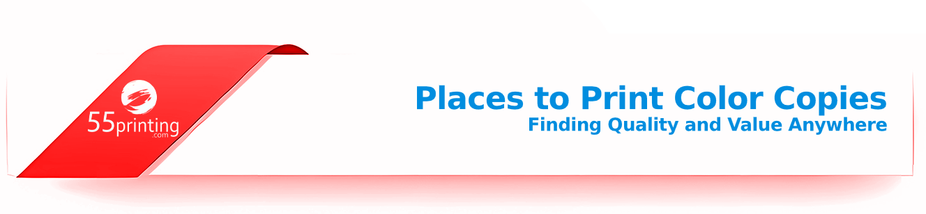 Places to Print Color Copies - Finding Quality and Value Anywhere