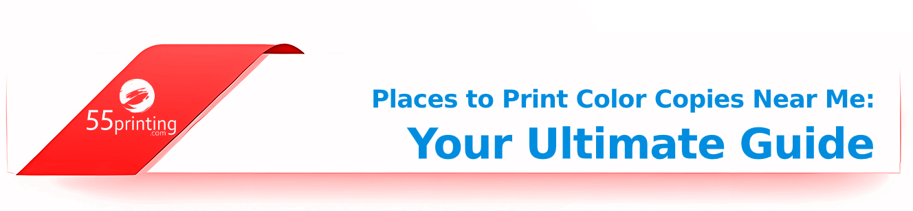 Places to Print Color Copies Near Me: Top Spots