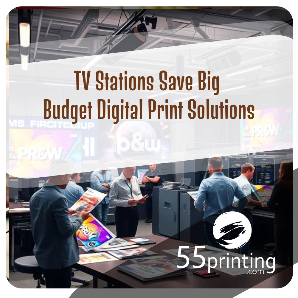 TV Stations Save Big - Budget Digital Print Solutions