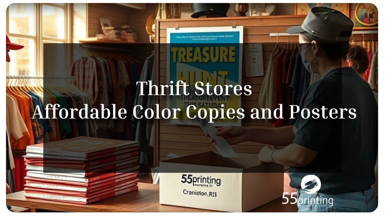 Thrift Stores - Affordable Color Copies and Posters