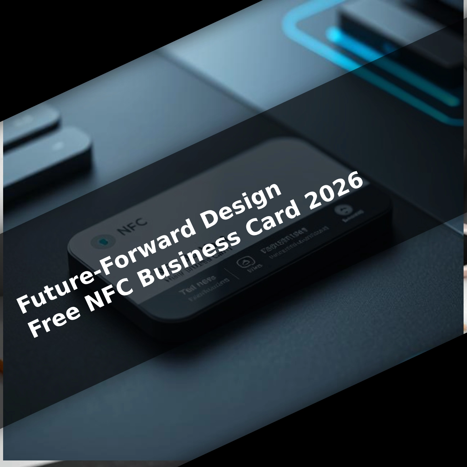 Future-Forward Design Free NFC Business Card 2026