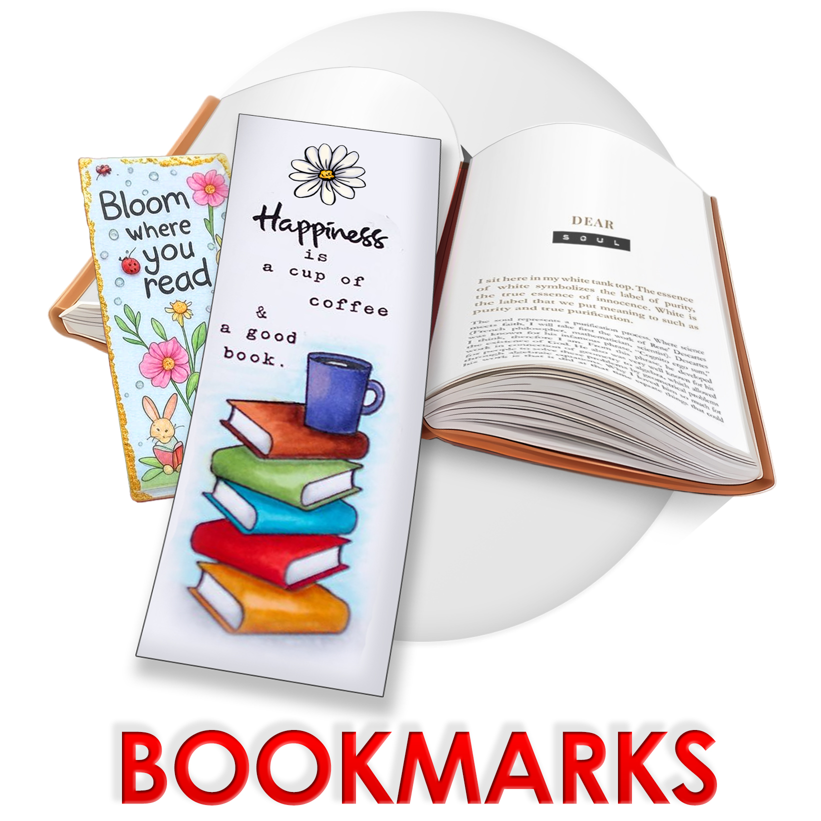 Bookmark Printing – Affordable, Creative & FREE Design