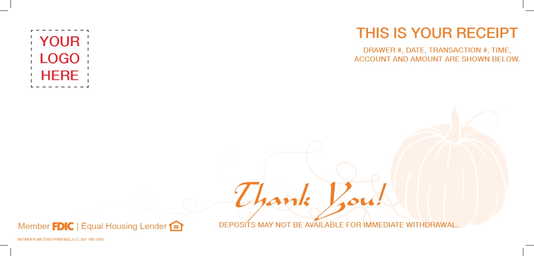 Explore Custom Teller Receipts Templates & Personalize Instantly