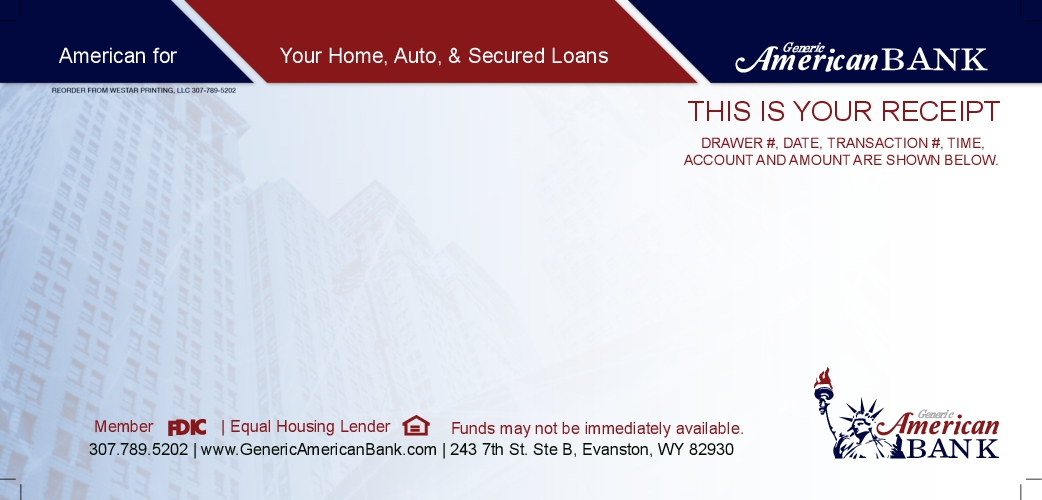 Explore Custom Teller Receipts Templates & Personalize Instantly